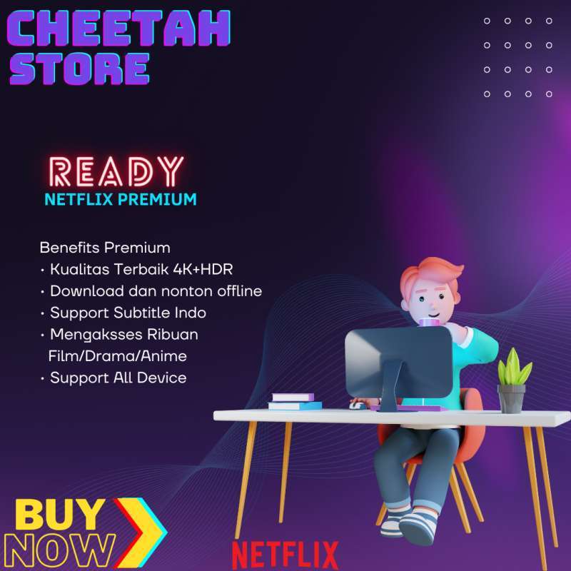 Jual Netflix Premium 1 Bulan Kualitas Terbaik 4K HDR [TERJANGKAU] di ...