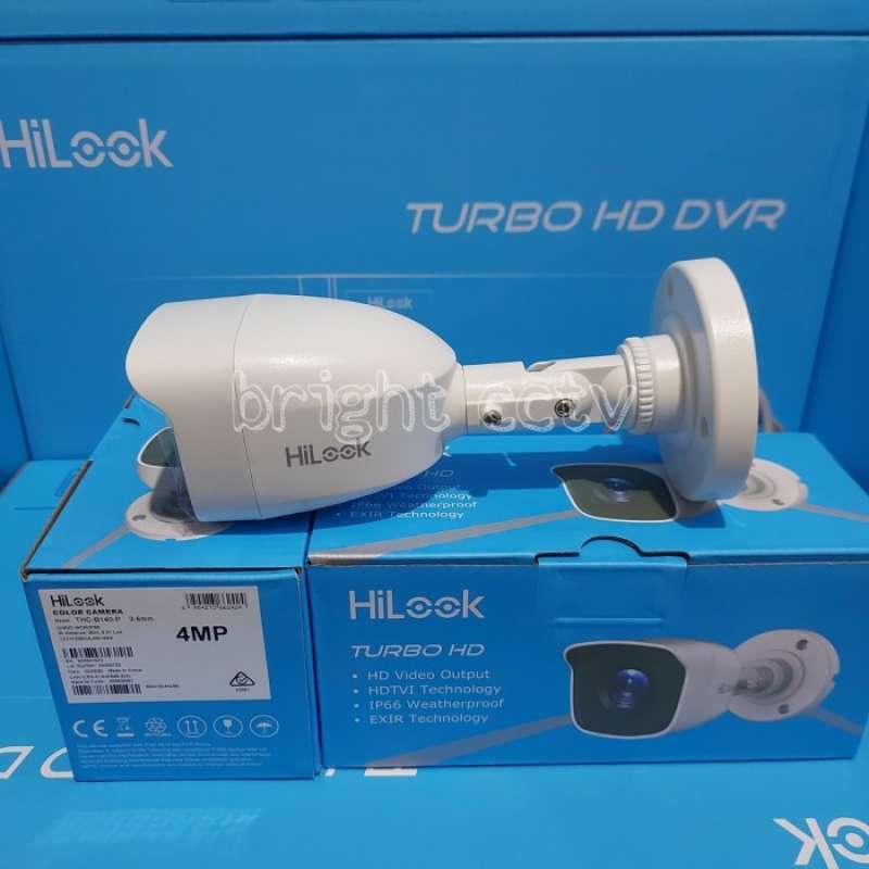Promo Kamera Cctv Hilook 4Mp By Hikvision Thc-B140-P Outdoor Diskon 12% di Seller Asad Store ...