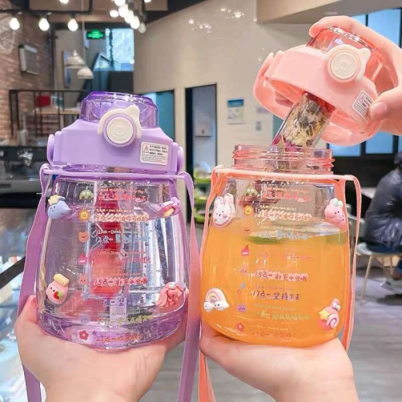 Jual Botol Minuman Tempat Minum Anak Dan Dewasa Viral Gemoy Promo ...