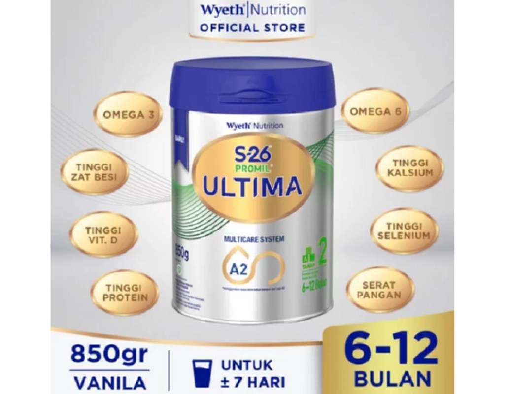 Promo S26 Promil 2 Ultima Susu Formula Kaleng Besar Diskon 13% Di ...