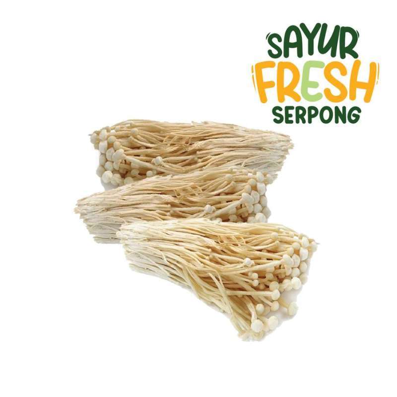 Jual Jamur Enoki _ Per 1 Pack Halal di Seller SAYUR FRESH SERPONG ...