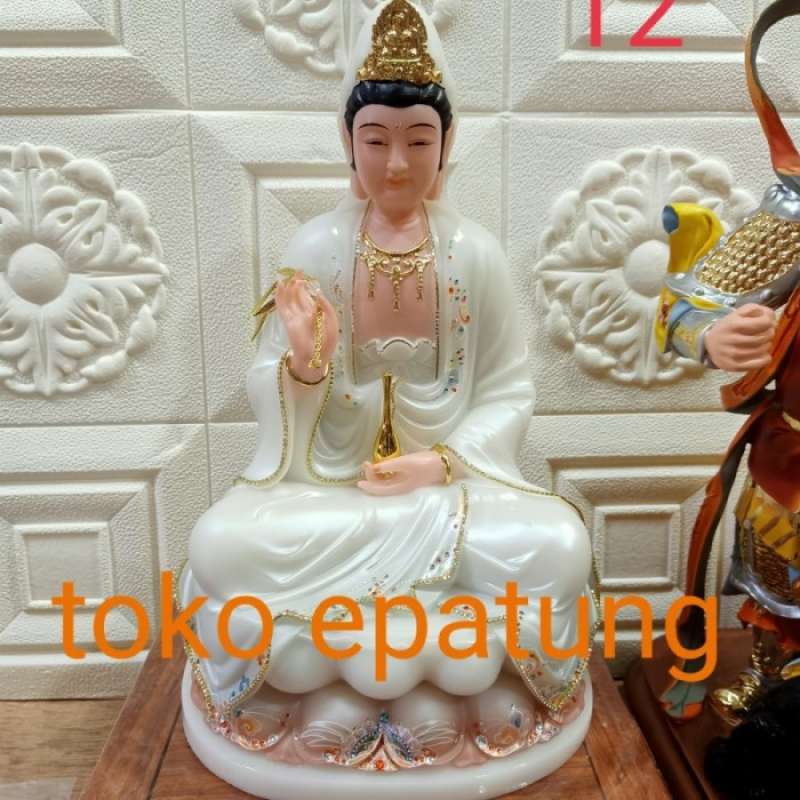 Promo Patung Dewi Rupang Dewi Kwan Im Guan Yin 12 Inch Mamer Padat ...