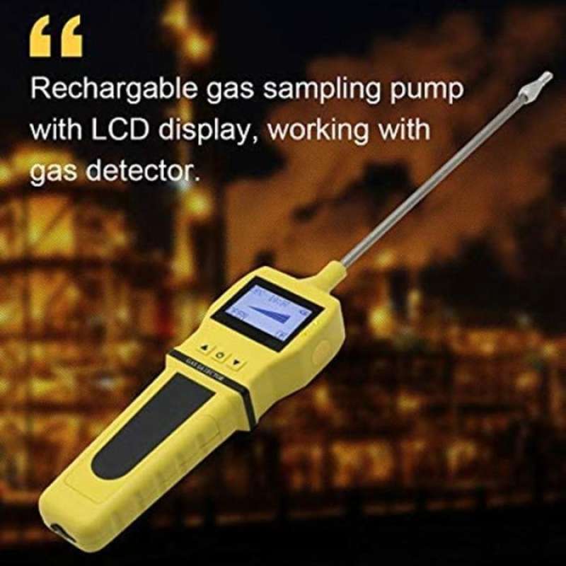 Jual Gas Sampling Pump CO2 CO Tester Portable Digital Charging External ...