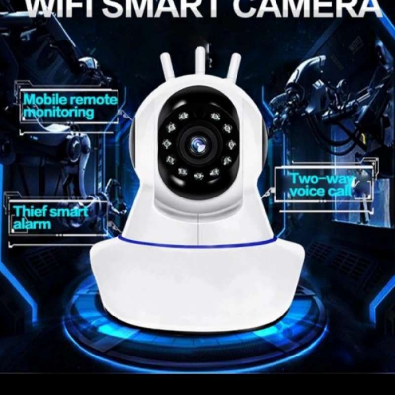 Jual Wifi Smart Net Camera Ip 5mp V380 Pro Ipcam Cctv Wifi 3 Antena ...