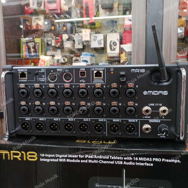 Jual Digital Mixer MR-18 (MR18 - 18 channel Rack Mixer) di Seller Raja ...