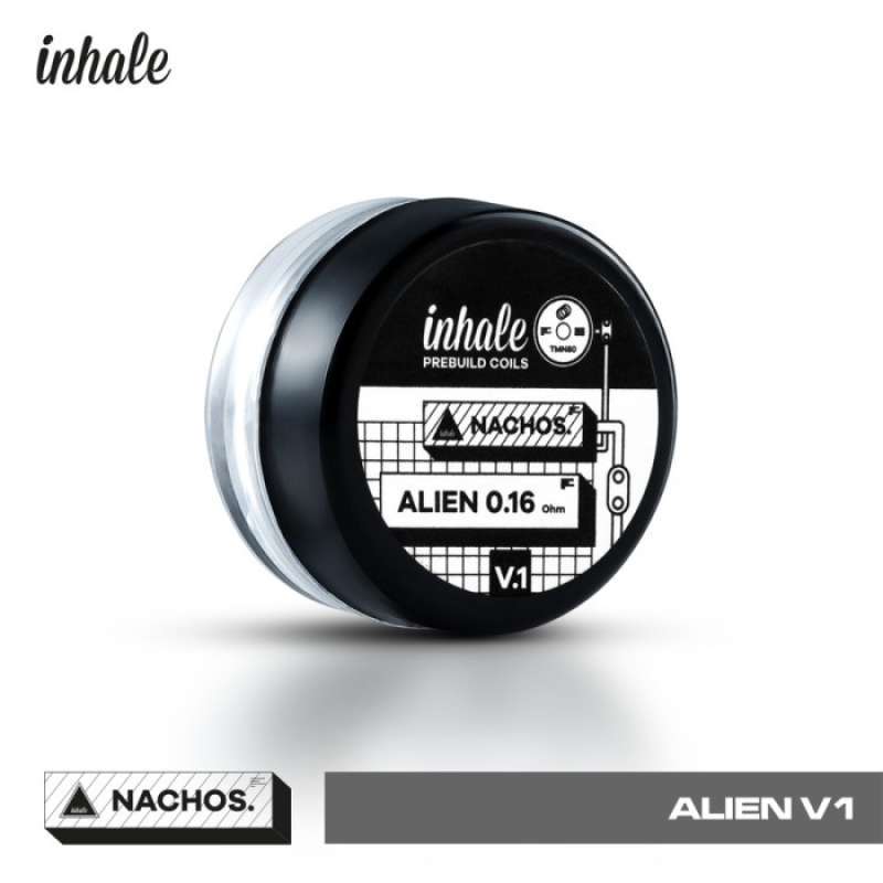 Promo Inhale Alien V1 0.16 Ohm / Prebuilt Coil Vape Wire by Inhale ...