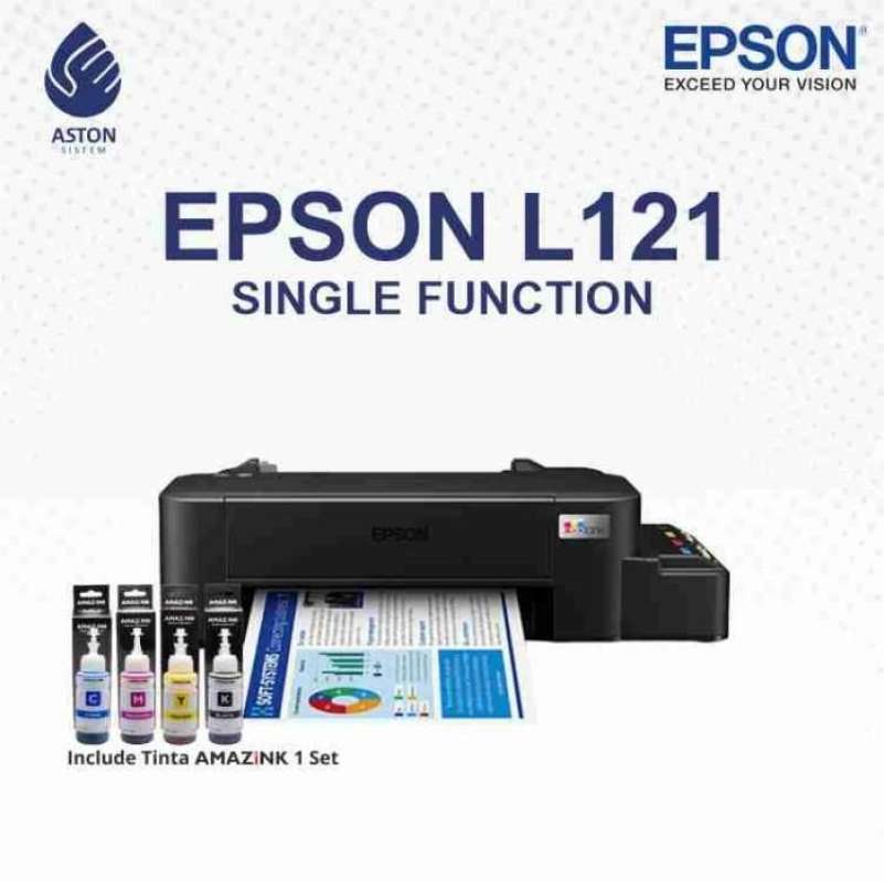 Jual Printer Epson L121 Ink Tank Single Function | Print Only di Seller ... Jual Printer Epson L121 Ink Tank Single Function | Print Only di Seller ...