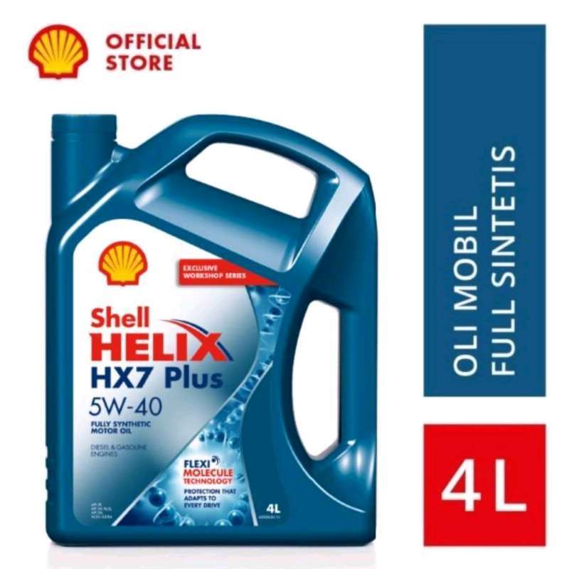 Jual HELIX HX7 5W-40 Pelumas oli Mobil 4Liter Shell Helix di Seller AL ...
