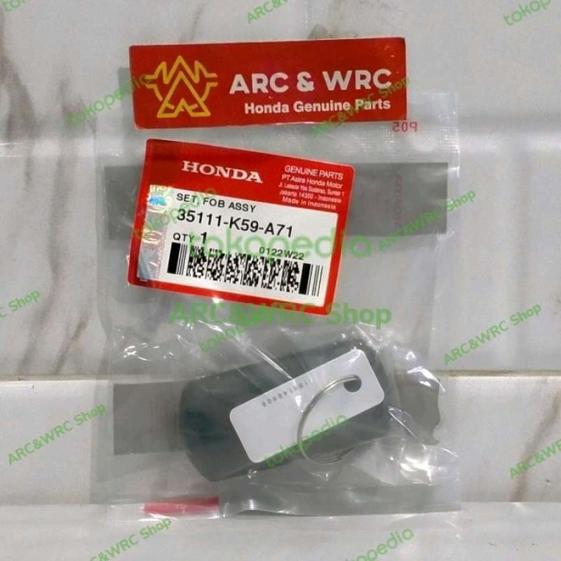 Jual Kunci Remote Remot Set FOB Assy Keyless Smart Key Honda New Vario ...