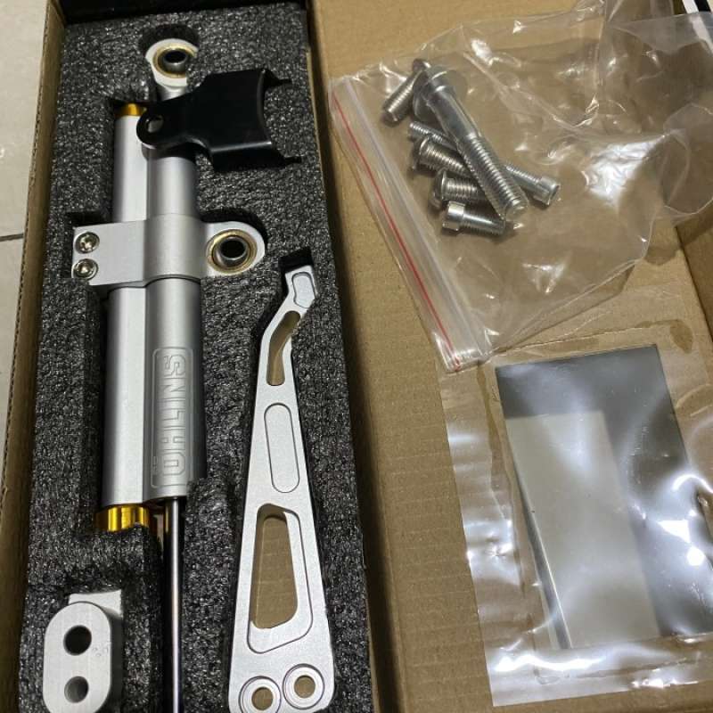 Jual Stabilizer stering dumper ohlins magnesium plus breket pipa ...