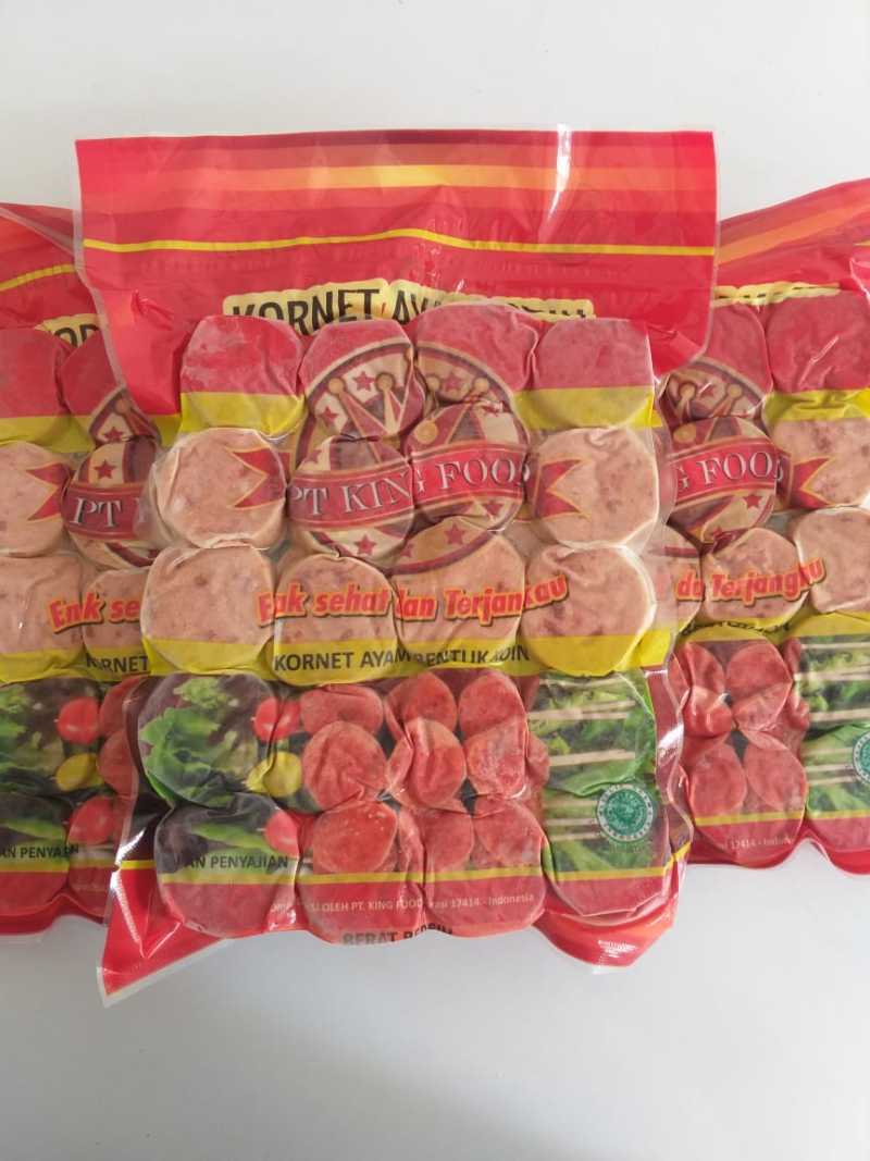 Jual Premium King Food / Kornet Ayam Koin / @450gr / Enak Murah Sehat ...