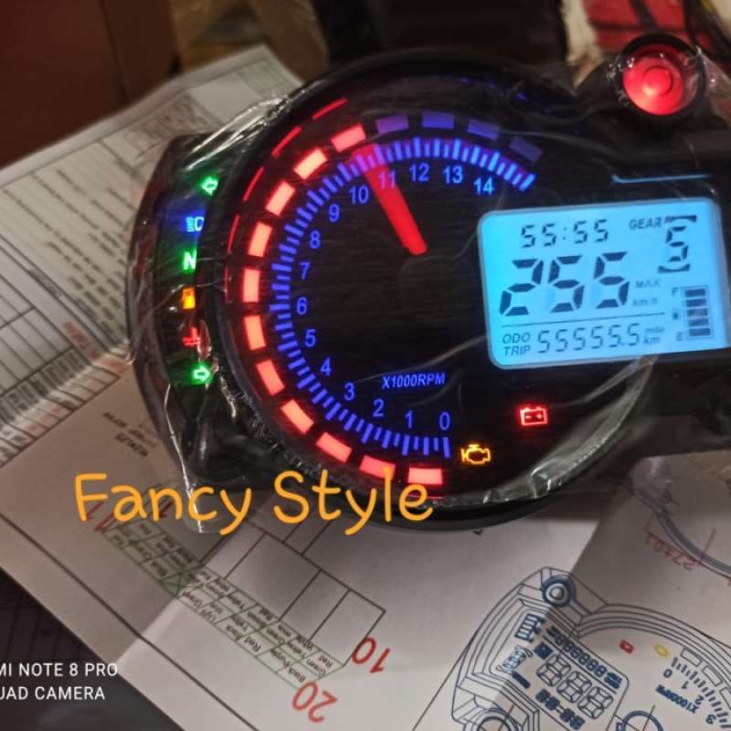 Promo Speedometer Spedometer spidometer model koso rx2N Digital ...