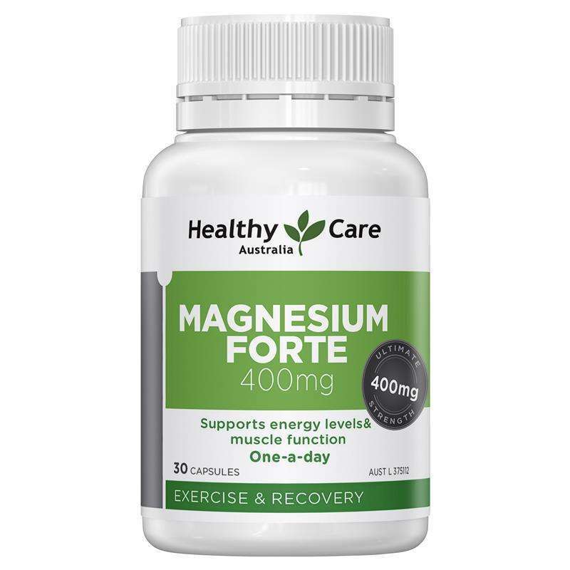 Jual (original) Healthy Care Magnesium Forte 400mg 30 Capsules Di ...