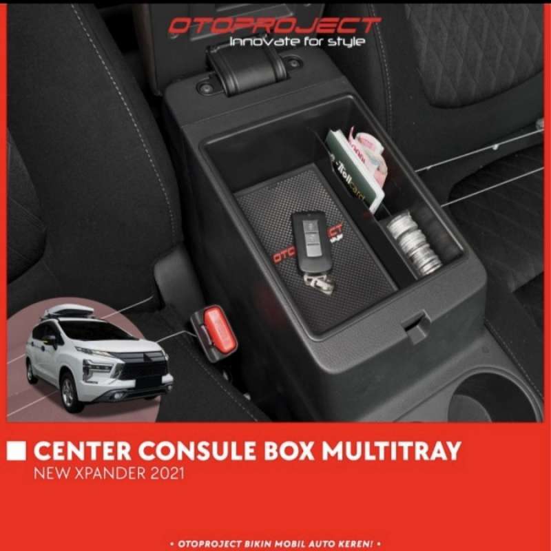 Promo Multi tray Console Box Tambahan Otoproject New Xpander 2021-2022 ...