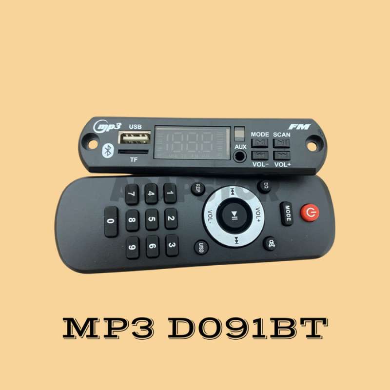 Promo Modul Mp3 Kit Jq-d091bt - Remote Besar Best Seller Diskon 33% Di ...