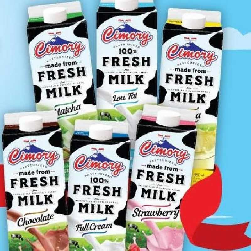 Jual Cimory Fresh Milk 950 ML All Varian di Seller Chandani Departemen ...