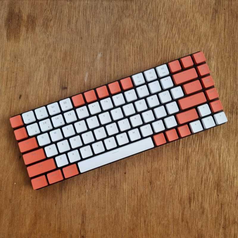 Jual Keycap Set Keychron K3 Combo Color - White - White-Red di Seller ...
