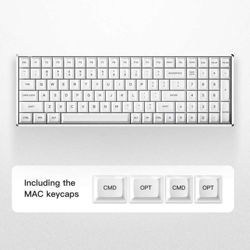 Jual Iqunix F96 Kat Wireless Mechanical Keyboard - Cherry Red Di Seller ...