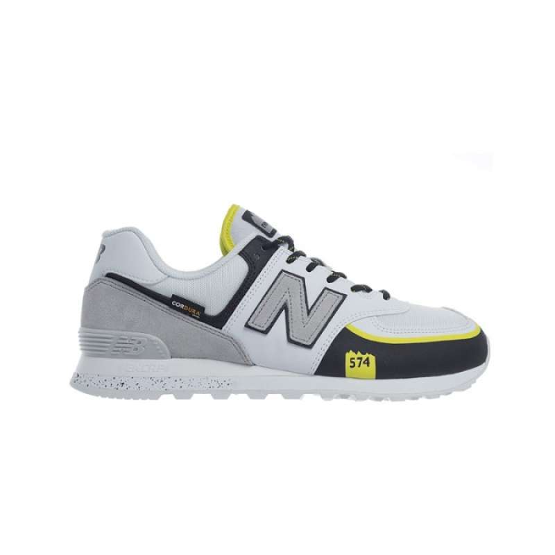 Jual Sepatu Pria NEW BALANCE 574 ALL TERRAIN WHITE LIME BLACK - U574TE2 ...