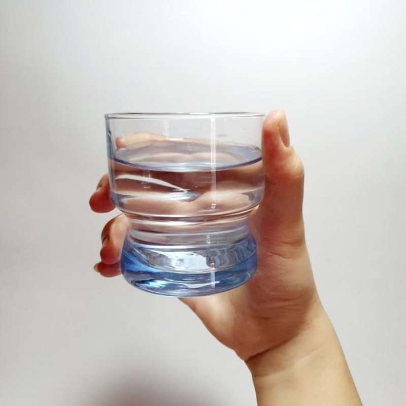 Jual [FREE BUBBLE] Gelas Kaca Import ice blue series 6pc / Gelas beling ...