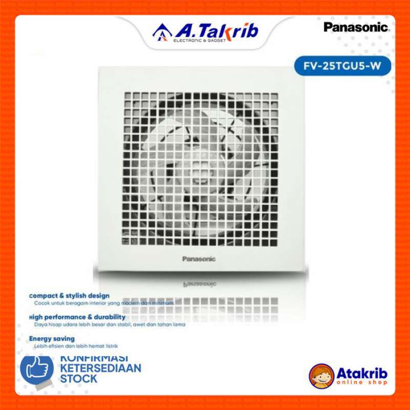 Jual PANASONIC EXHAUST FAN FV-25TGU5-W di Seller ATAKRIB ELEKTRONIK ...