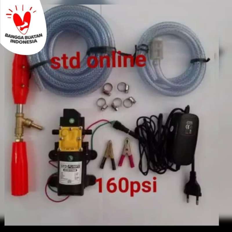 Jual Paket Steam Dc Cuci Mobil Motor Ac High Pressure Jet Cleaner di ...
