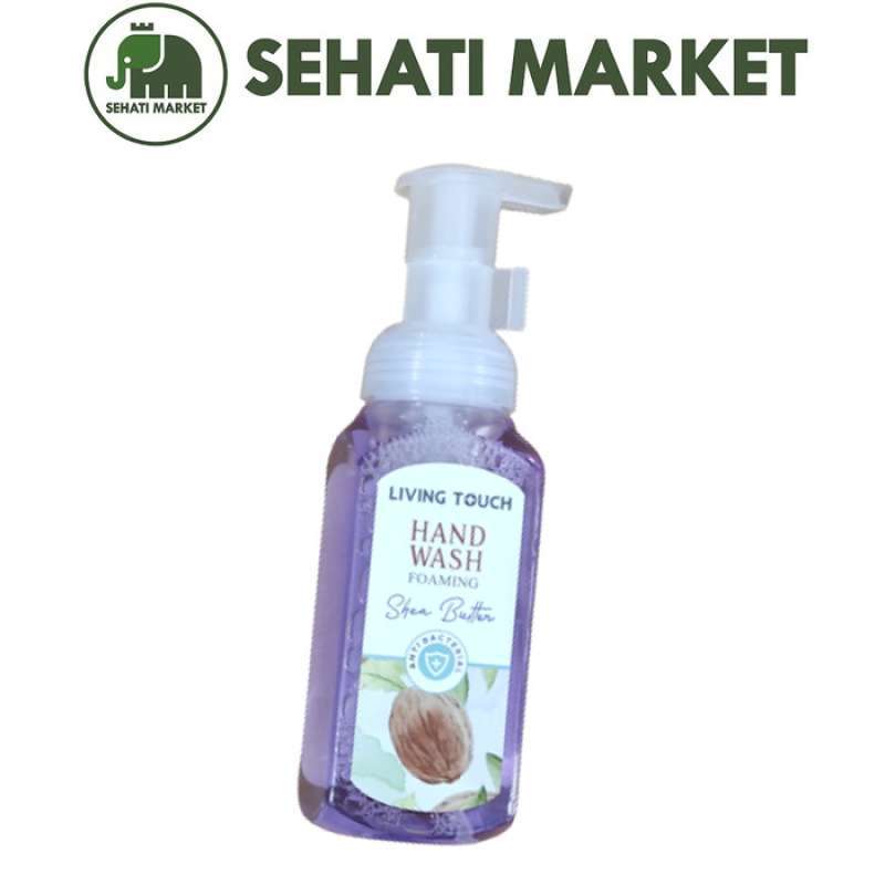Promo DISKONN LIVING TOUCH FOAMING HAND WASH SHEA BUTTER 225ml Diskon 1 ...