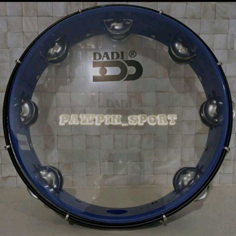 Jual Tamborin/tamborine/tamborine Dadi transparan original - Transparan Biru di Seller ESP ...