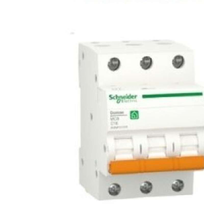 Jual Schneider MCB 16A 3P 6kA/3Phase Domae DOMF013016 PRODUK ORIGINAL ...