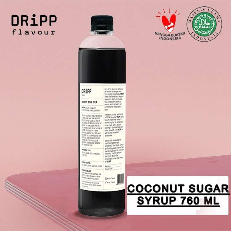 Jual Sirup Gula Kelapa, Coconut Sugar Halal Produk Indonesia, Dripp ...