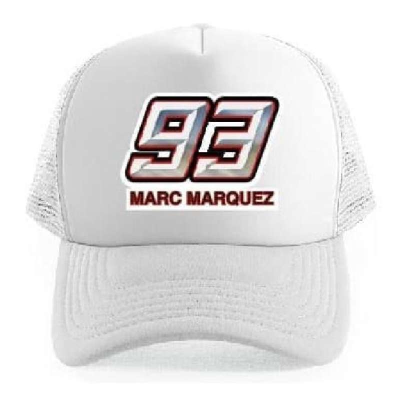 Jual Topi Trucker Moto GP Fans 93 Marc Marquez Honda Club Baseball ...
