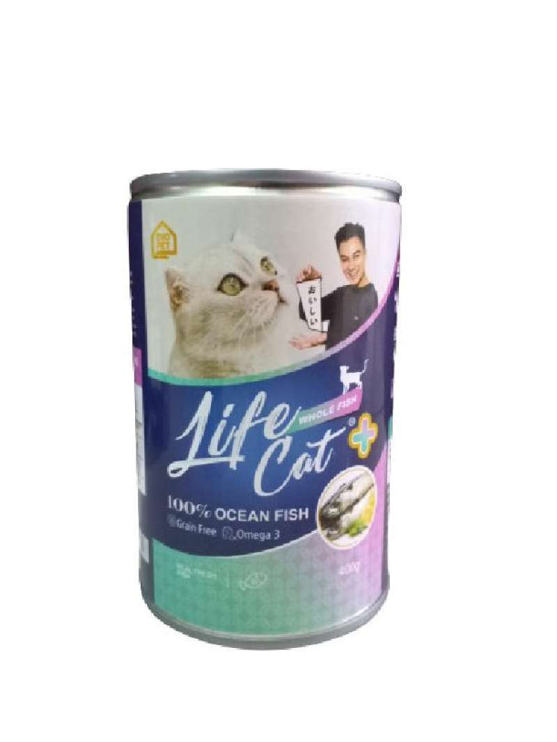 Jual Makanan Basah Kucing Life Cat Plus 400 Gr - Wet Food - Makanan ...