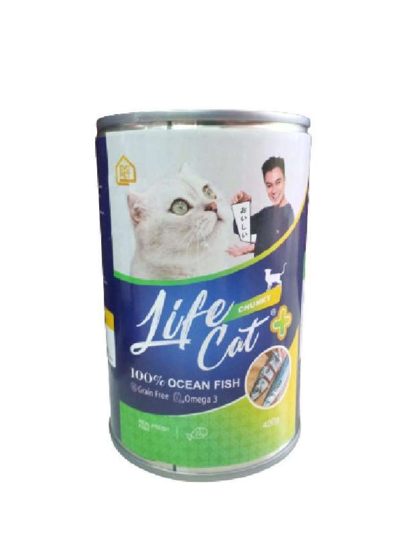 Jual Makanan Basah Kucing Life Cat Plus 400 Gr - Wet Food - Makanan ...
