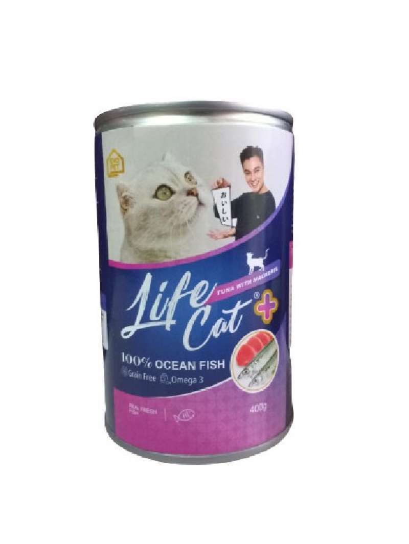 Jual Makanan Basah Kucing Life Cat Plus 400 Gr - Wet Food - Makanan ...