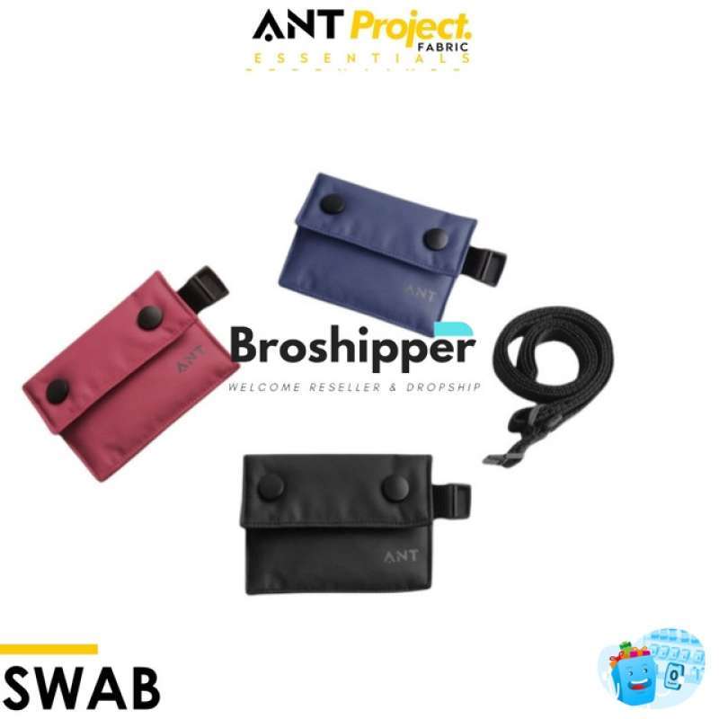 Jual ANT PROJECT Tas Neck Holder Hanging Wallet Dompet Kartu Terbaru ...