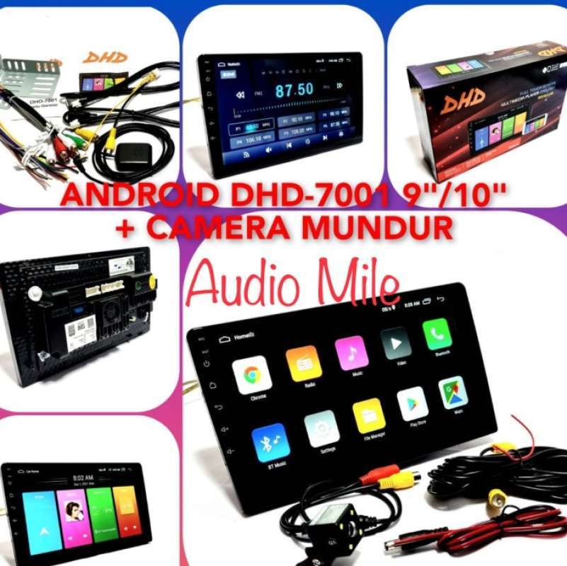 Promo Headunit android DHD-7001 / DHD 7001 9 dan 10 gps bluetooth wifi ...
