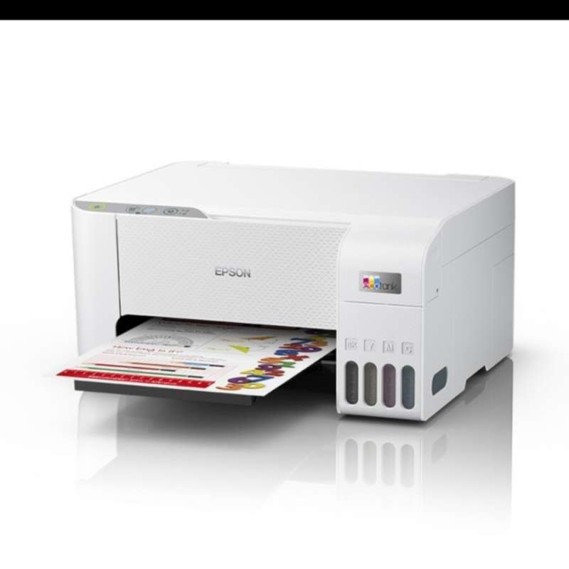 Jual EPSON Printer EcoTank L3216 WHITE Pengganti L3210 print scan copy - Original Ink di Seller ...