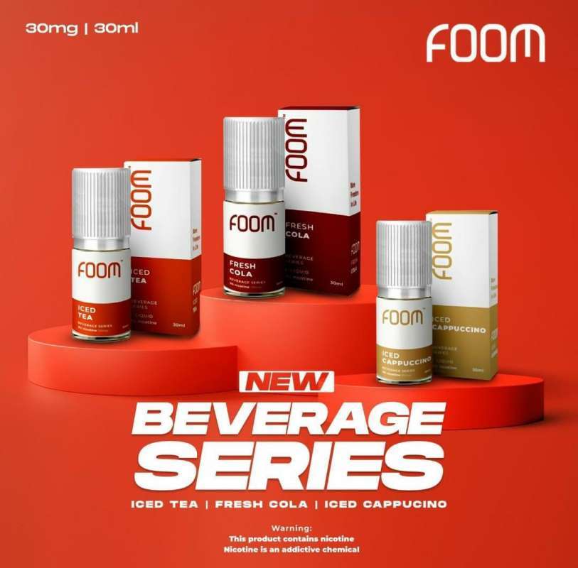 Promo Liquid Foom Beverage Series 30Ml By Foom Lab Diskon 28% di Seller ...