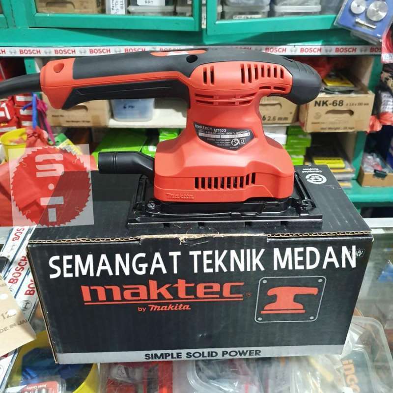 Jual Mt923 Mesin Amplas Sander Kertas Pasir Persegi Panjang Maktec Mt ...