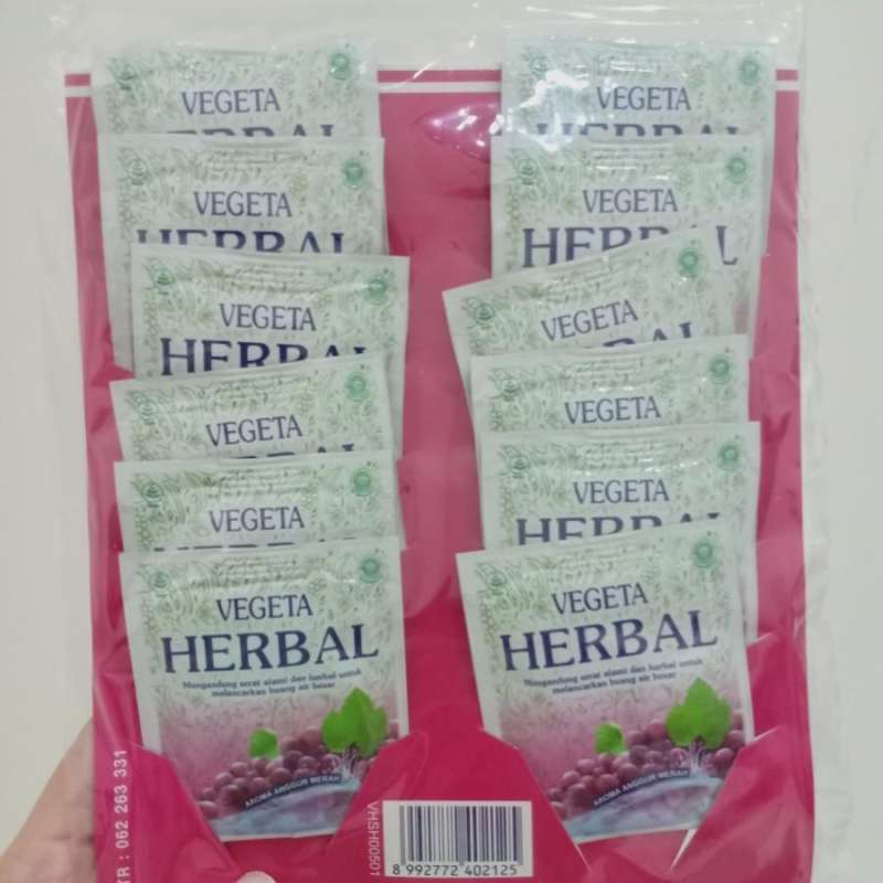 Jual Vegeta Herbal SACHET isi 12 di Seller jjshopsmg - Kota Semarang ...
