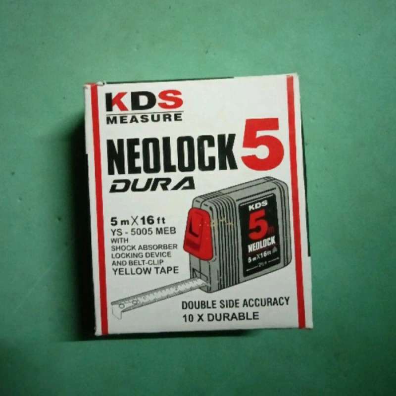 Promo Oem (Ab)Meteran Roll Kds Neolock 5 Meter X 16 Ft Made In Japan ...