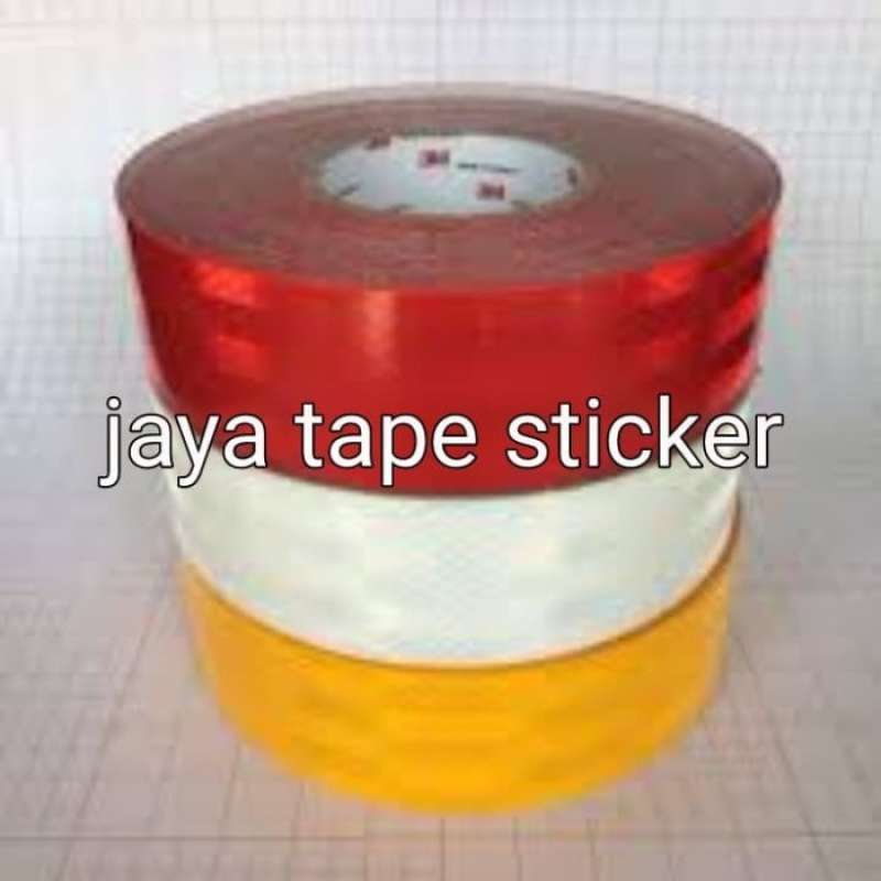 Promo 3M Sticker sarang tawon reflective EGP-scotlite prismatic Diskon 12% di Seller Gasta Depn ...