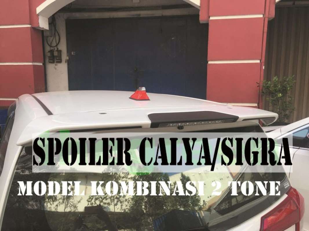 Promo Spoiler Belakang - Rear Spoiler Calya with Lamp di Seller Gasta ...
