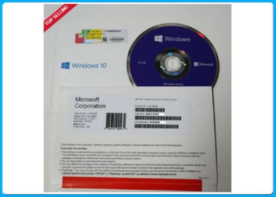 Jual OS MICROSOFT WINDOWS 10 HOME OEM 64 BIT ORIGINAL RESMI INDONESIA ...