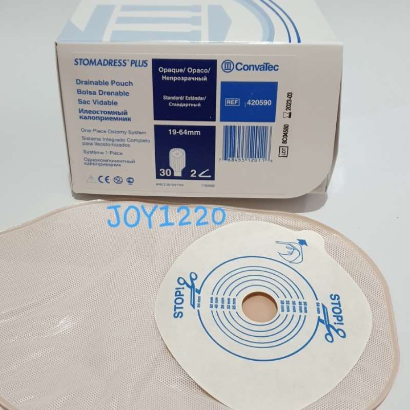 Jual Convatec Stomadress Plus Opague/warna Coklat #420590 Terjamin Di ...