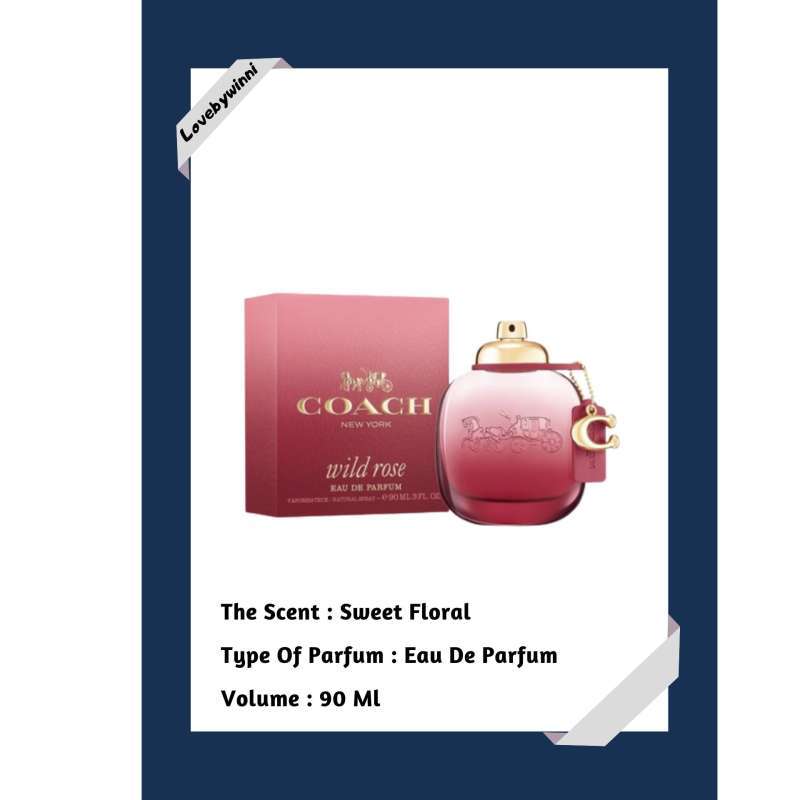 Jual Coach Wild Rose EDP 90Ml di Seller lovebywinni - Kota Jakarta ...