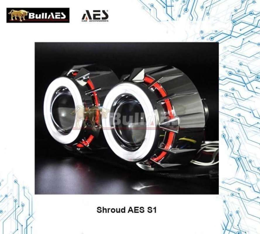 Jual Biled AES WST 2.5 Plus Shroud Dual Ring kristal Merk AES Paketan ...