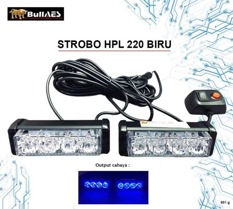 Jual LampuuStrobo Grill 220 HPL Led Federal Signal Patwal Emergency ...