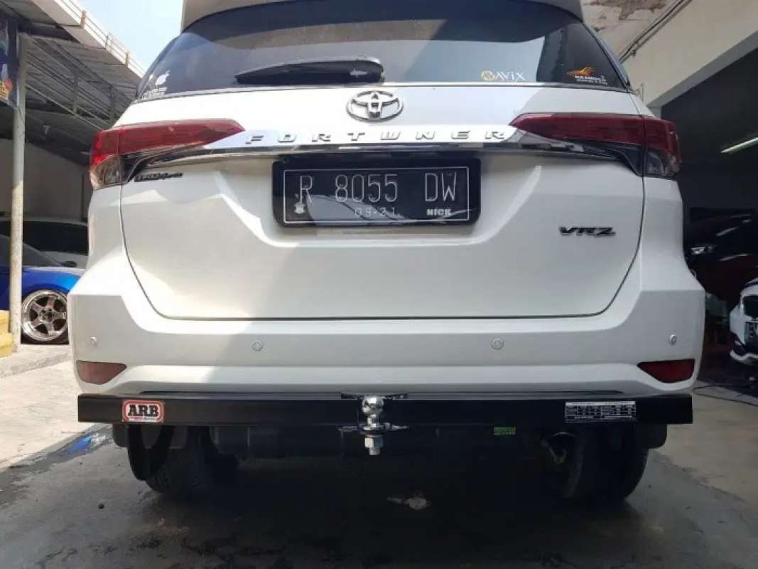 Promo Towing Bar Arb Belakang / Penarik Mobil Besi Full Bumper Fortuner ...