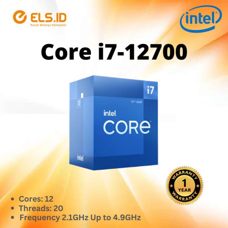Promo Processor Intel Core i7-12700 UHD (BOX) Diskon 4% di Seller ELS ...